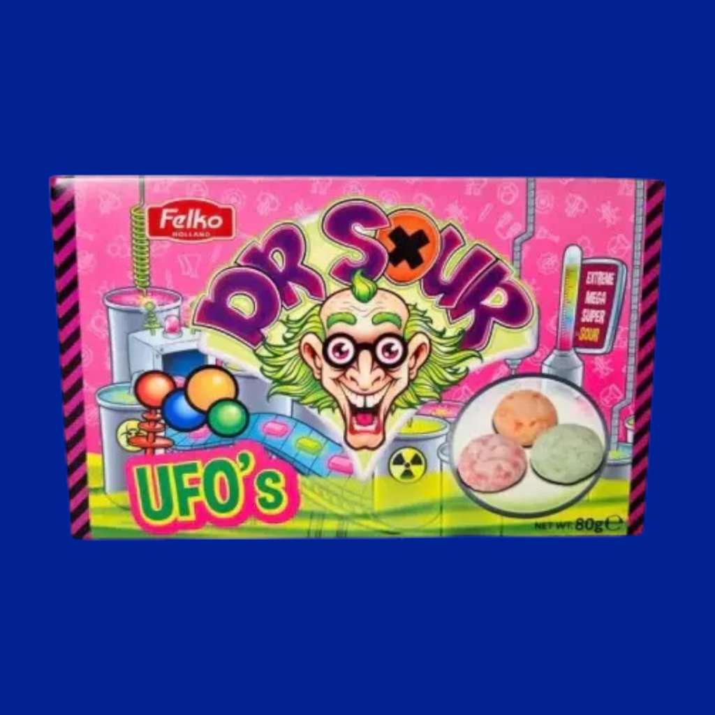 Dr Sour Ufo savanyú gumicukor 80 g