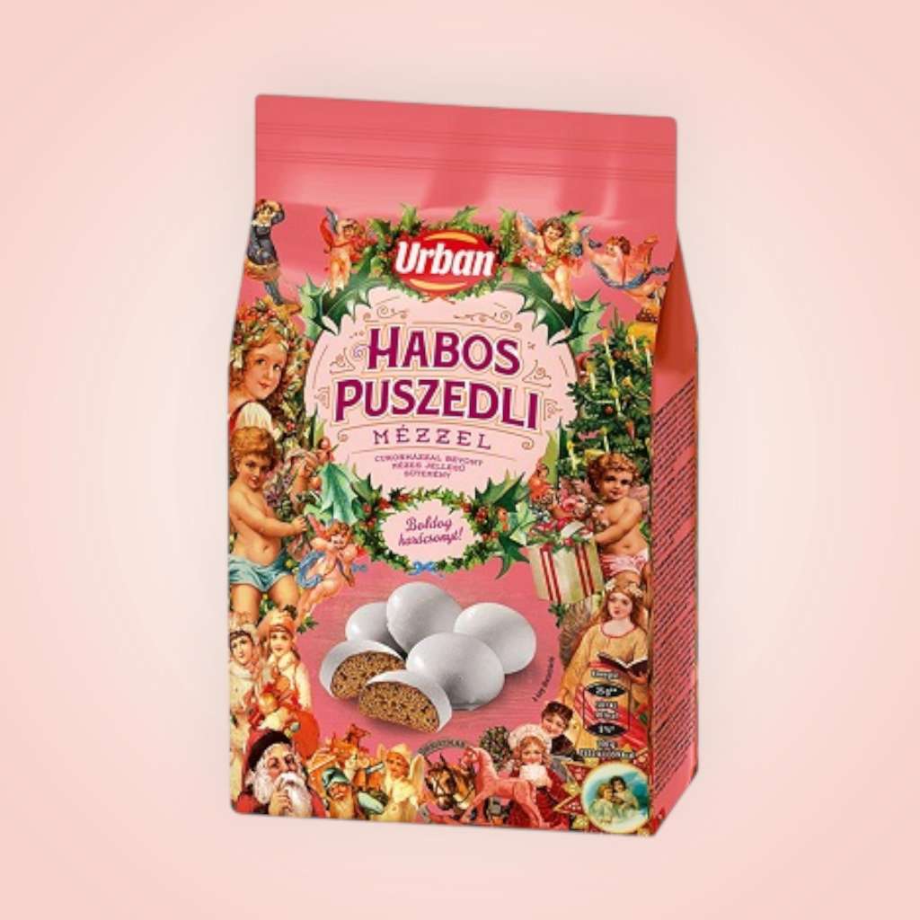 Urbán Habos Puszedli Mézzel 180 g